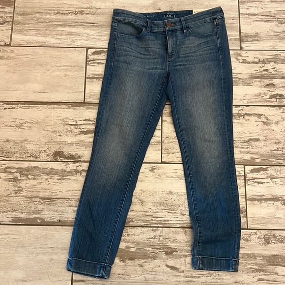 LOFT | Jeans | Nwt Loft A Modern Skinny Ankle Jeans | Poshmark